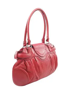 FERRAGAMO Gancini Handbag - Red