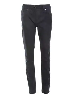 Burberry Indigo Button-fly Five-pocket Trousers - Blue