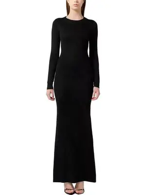 Philipp Plein Open-back Maxi Dress - Black