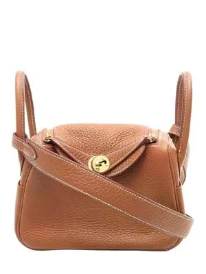 Hermès 2024 Mini Lindy Shoulder Bag - Brown
