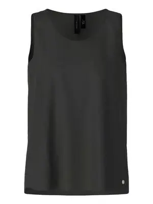 MARCCAIN Sleeveless Scoop Neck Blouse - Black