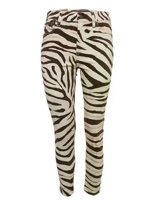 Polo Ralph Lauren Zebra-print Skinny Jeans - Neutrals