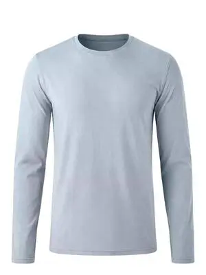 PATRICK ASSARAF Long-sleeve T-shirt - Blue