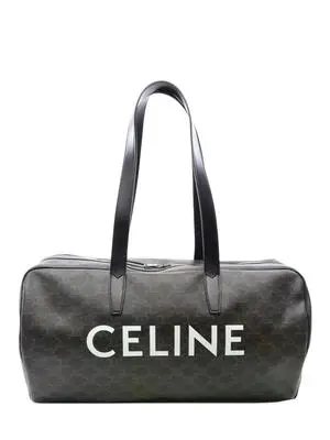 CELINE Celine Triomphe Canvas Monogram Duffel Bag