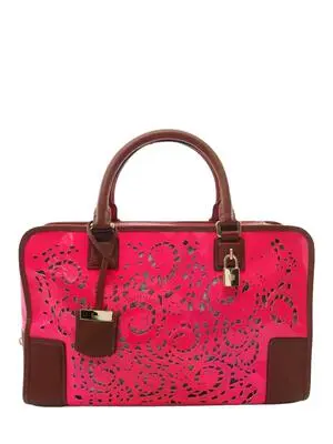 Loewe 2010s Amazona Laser-cut Handbag - Pink