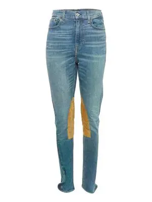 Polo Ralph Lauren Knee-patch Jeans - Blue