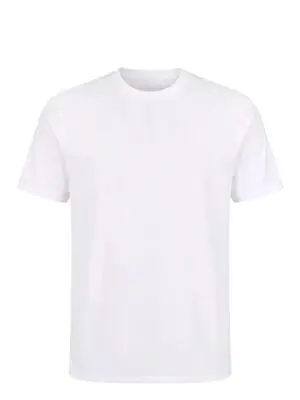 Alpha Studio Crew-neck Short-sleeve T-shirt - White