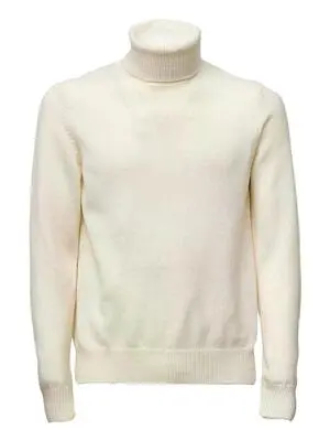 ZANONE Zanone Wool Roll-Neck Sweater Neutrals