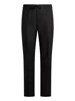 Etro Virgin Wool Trousers - Black