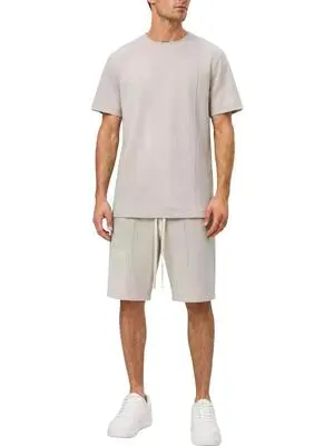HAMZA HAMZA Khan Drawstring Waist Jersey Shorts