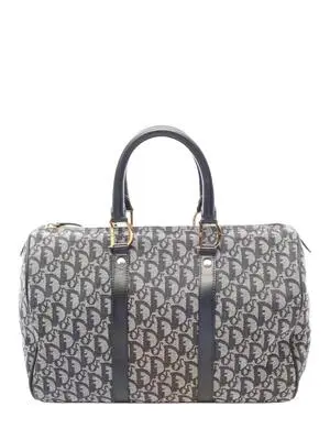 Dior 2000s Trotter Boston Bag - Blue