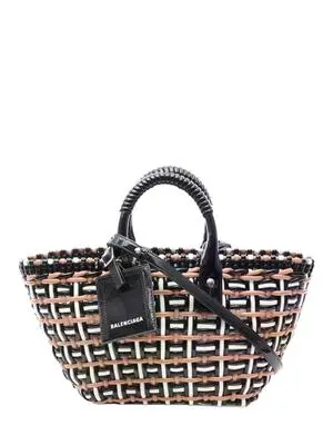 Balenciaga Bistro Basket Tote Bag - Black