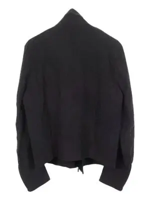 EMPORIO ARMANI Emporio Armani Black High Neck Zip-Up Jacket