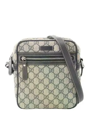 Gucci Gg Supreme Cross Body Bag - Neutrals