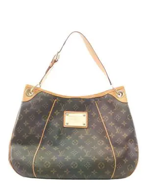 LOUIS VUITTON 2009 Pm Galliera Monogram Shoulder Bag - Brown