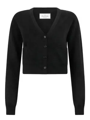 PHILIPP PLEIN Philipp Plein Monogram Jacquard Cardigan