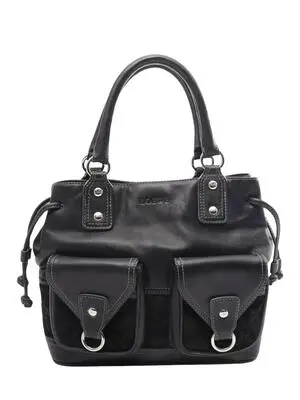 Loewe 2000s Anagram Tote Bag - Black