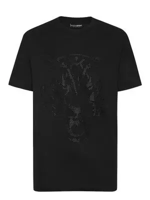 PLEIN SPORT Tiger-motif T-shirt - Black