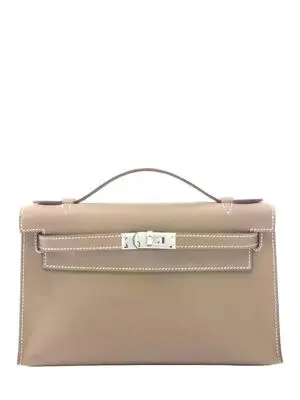 Hermès Kelly Pochette Tote Bag - Grey