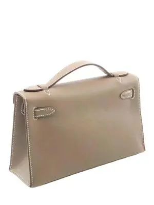 Hermès Kelly Pochette Tote Bag - Grey