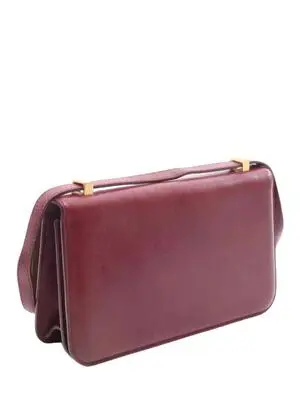 Bottega Veneta 2000s Turn-lock Shoulder Bag - Red