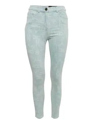ELISABETTA FRANCHI Monogram Skinny Jeans