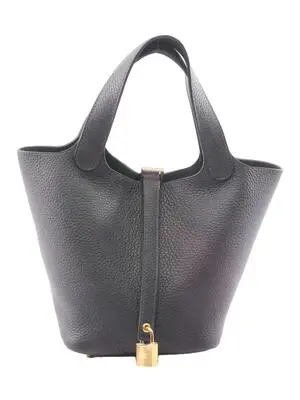 Hermès 2025 Pm Picotin Lock Tote Bag - Blue
