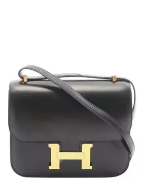 Hermès 2024 Constance 3 Mini Shoulder Bag Black