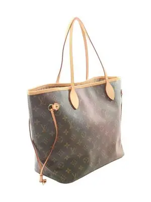 LOUIS VUITTON 2008 Mm Monogram Neverfull Tote Bag - Brown