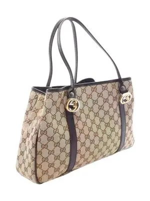 Gucci Gucci GG Canvas Tote Bag Neutrals