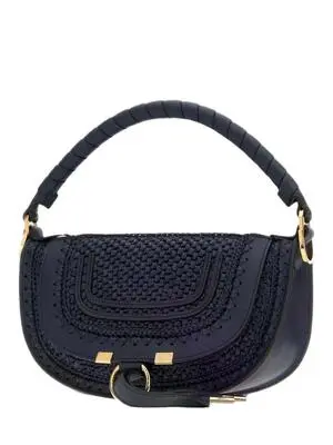 Chloé Mini Marcie Shoulder Bag Blue