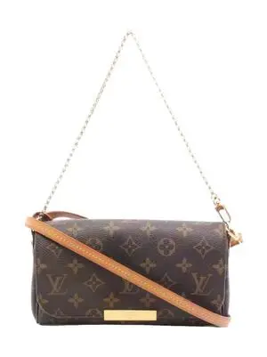 LOUIS VUITTON 2012 Pm Favorite Monogram Shoulder Bag - Brown