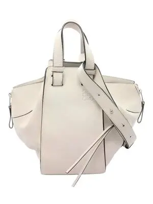 Loewe Loewe Small Hammock Handbag White
