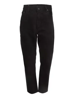 Off-White Logo Patch Jeans - Black