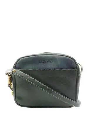 Loewe 2000s Velázquez Zip-fastening Shoulder Bag - Green