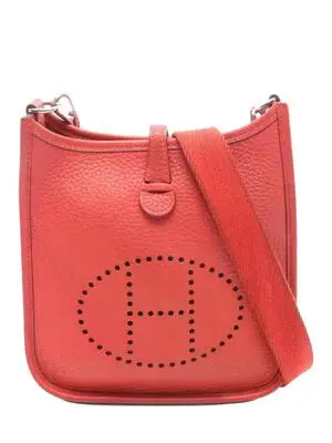 Hermès Hermès Evelyn TPM Shoulder Bag Red
