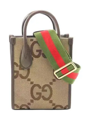 Gucci 2010s Jumbo Gg Tote Bag Neutrals
