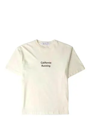 DISTRICT VISION Graphic-print T-shirt - Neutrals