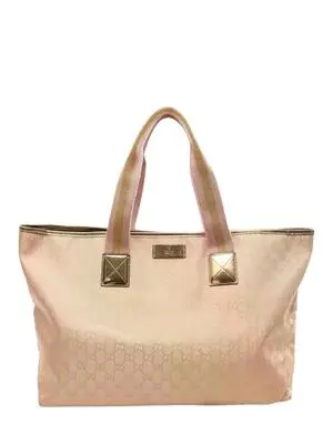 GUCCI Gucci 2000s Webbing-Line Tote Bag