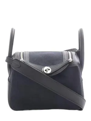 Hermès Mini Lindy 26 Shoulder Bag Blue