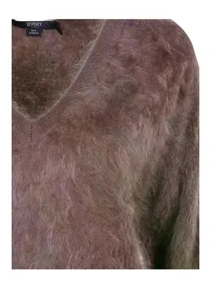 Seventy V-neck Cashmere Sweater - Brown