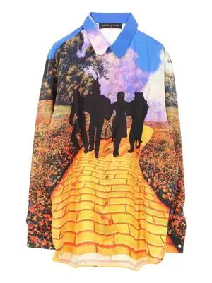 LOUIS VUITTON 2020s Wizard Of Oz Brickroad Shirt - Orange