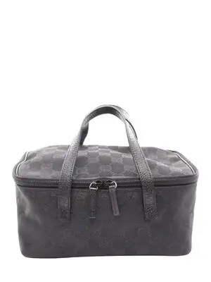Gucci Gucci GG Monogram Vanity Bag Black
