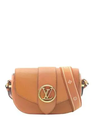 LOUIS VUITTON Louis Vuitton Pont Neuf Soft Cross Body Bag Brown