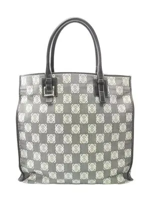 Loewe 2000s Anagram Tote Bag - Grey