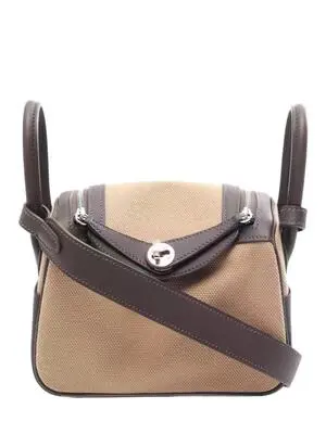 Hermès 2026 Mini Lindy Ii Shoulder Bag Neutrals