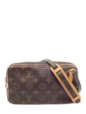 LOUIS VUITTON Monogram Canvas Marly Bandoulière Cross Body Bag - Brown
