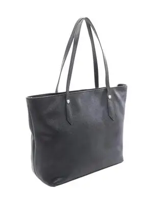 VIVIENNE WESTWOOD Orb Plaque Tote Bag - Black