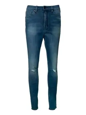 Neuw Distressed Finish Jeans - Blue