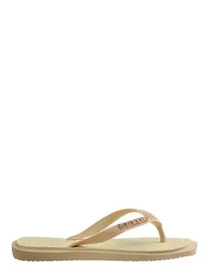 HAVAIANAS Havaianas Top Square Fusion Flat Sandals With Embellished Logo